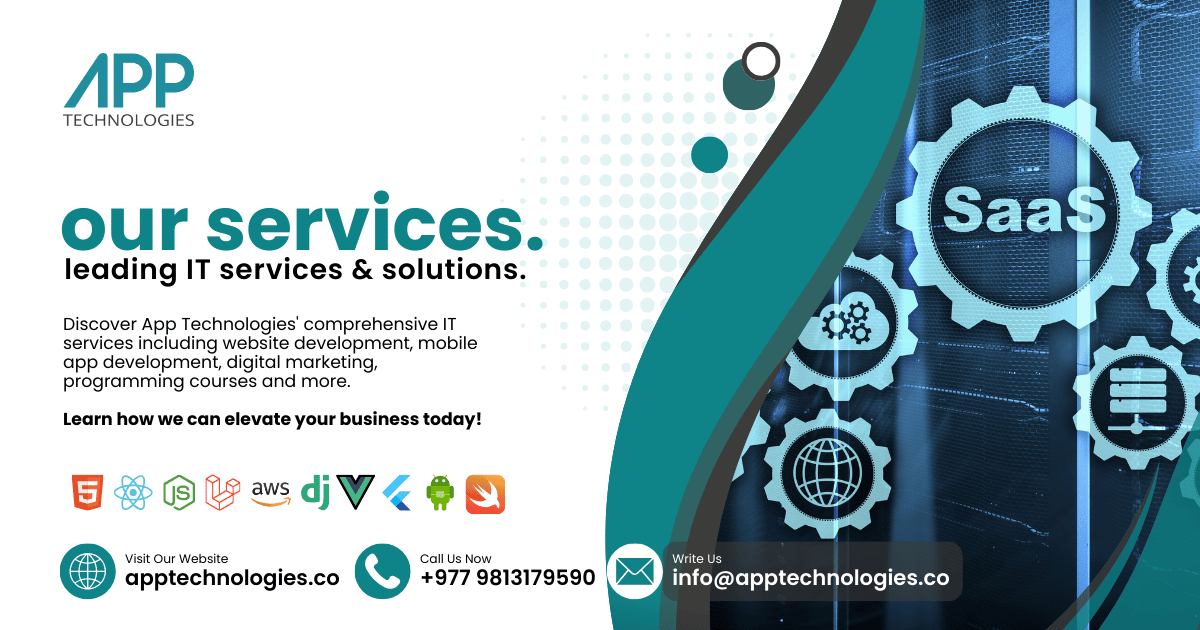 Custom Software Development company in Nepal | Services of IT Company, App Technologies